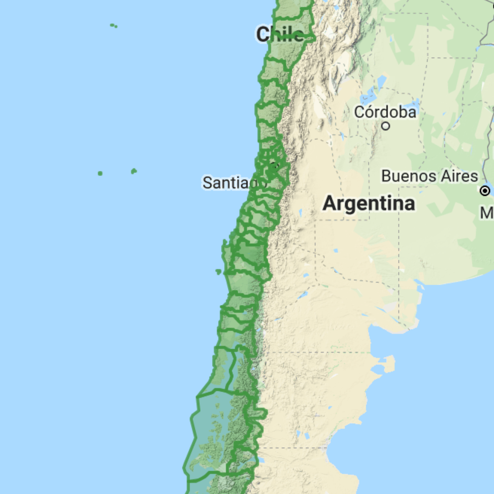 GeoPuzzle - Geographical game of Chile