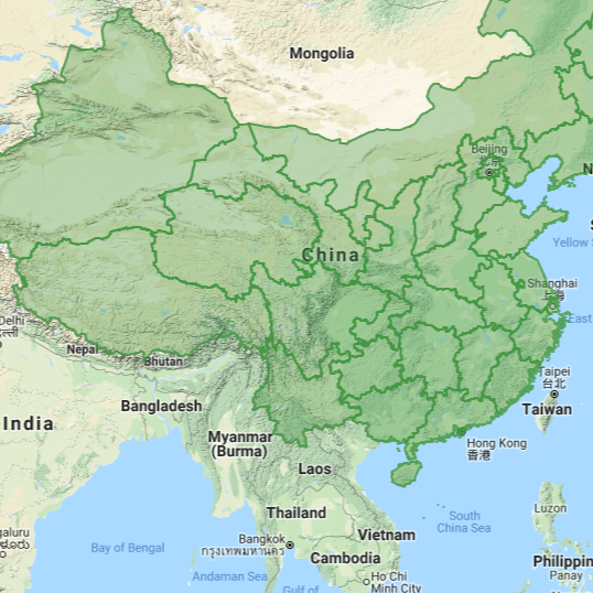GeoPuzzle - Geographical game of China