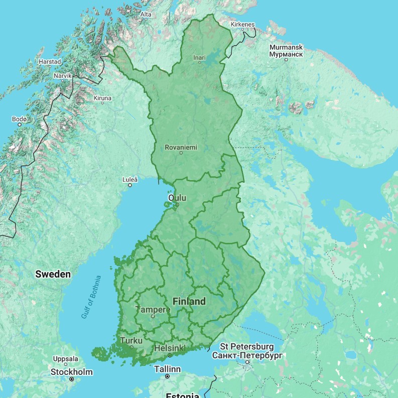 GeoPuzzle - Geographical game of Finland
