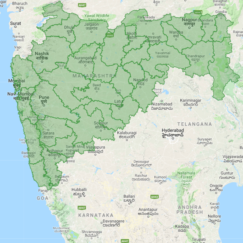 GeoPuzzle - Geographical game of Maharashtra, India