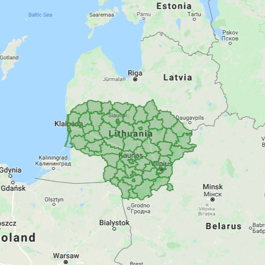 GeoPuzzle - Geographical game of The Lithuanian Challenge