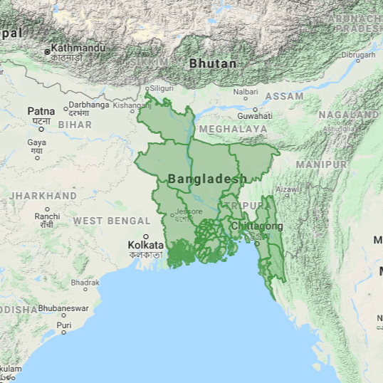 GeoPuzzle - Geographical game of The Bangladeshi Challenge