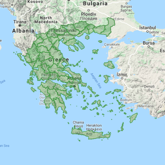 GeoPuzzle - Geographical game of Greece