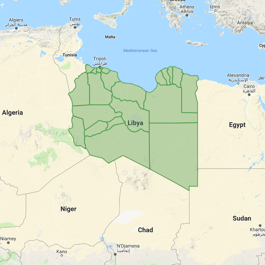 GeoPuzzle - Geographical game of Libya