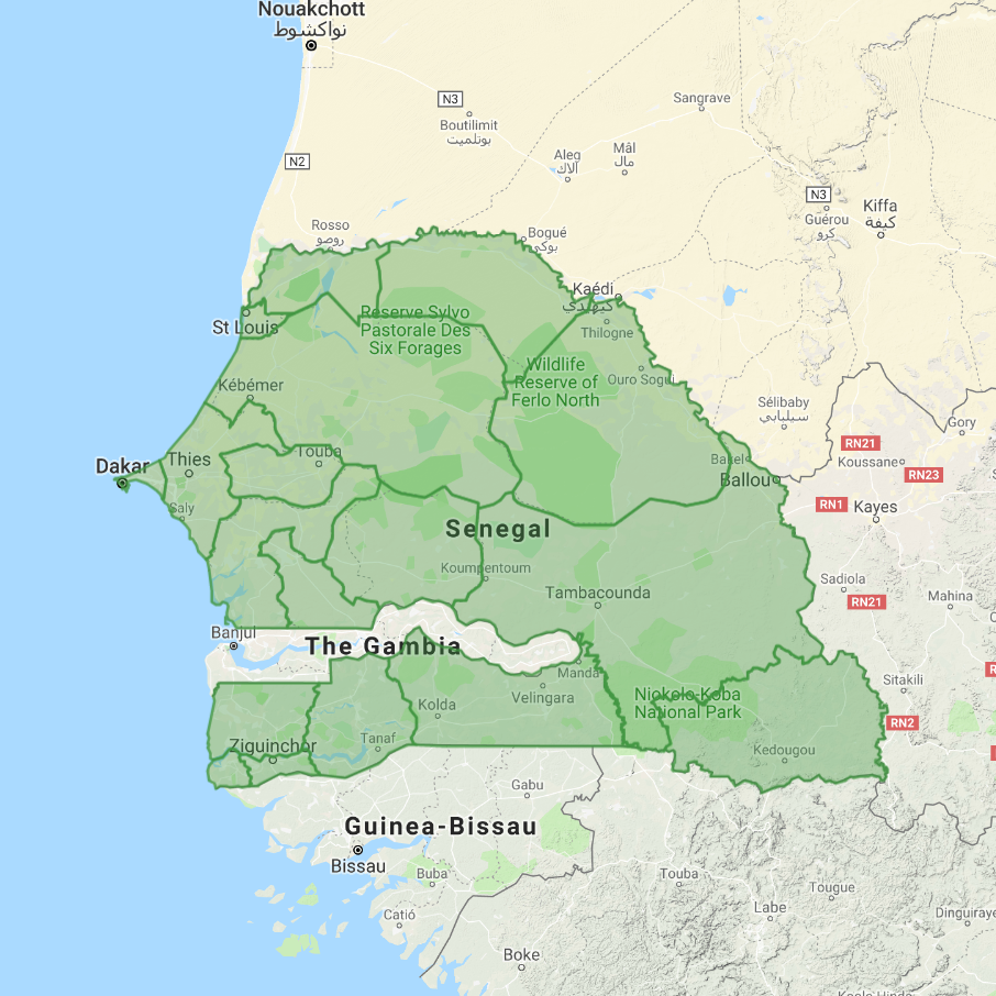 GeoPuzzle - Geographical game of Senegal