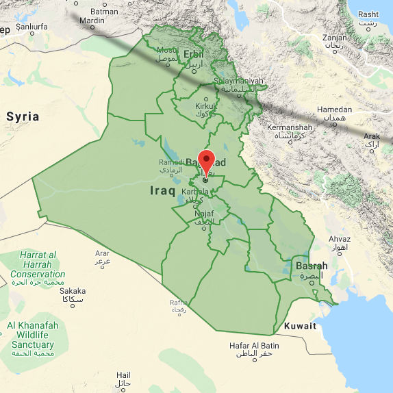 GeoPuzzle - Geographical game of Iraq