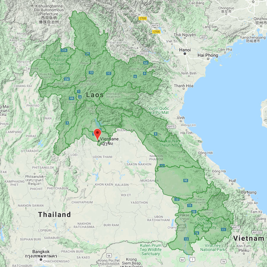 GeoPuzzle - Geographical game of Laos