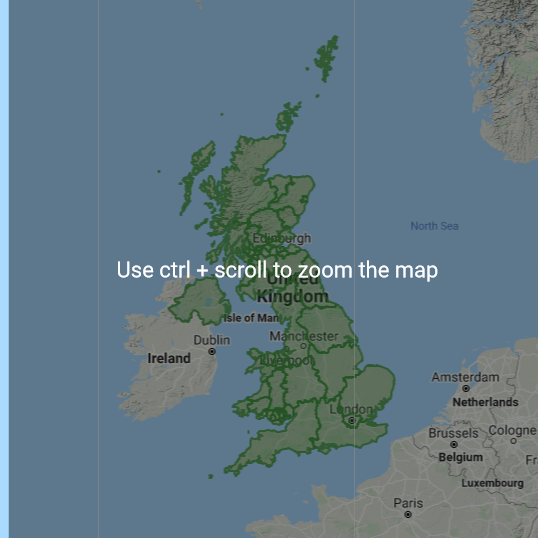 GeoPuzzle - Geographical game of United Kingdom (UK)