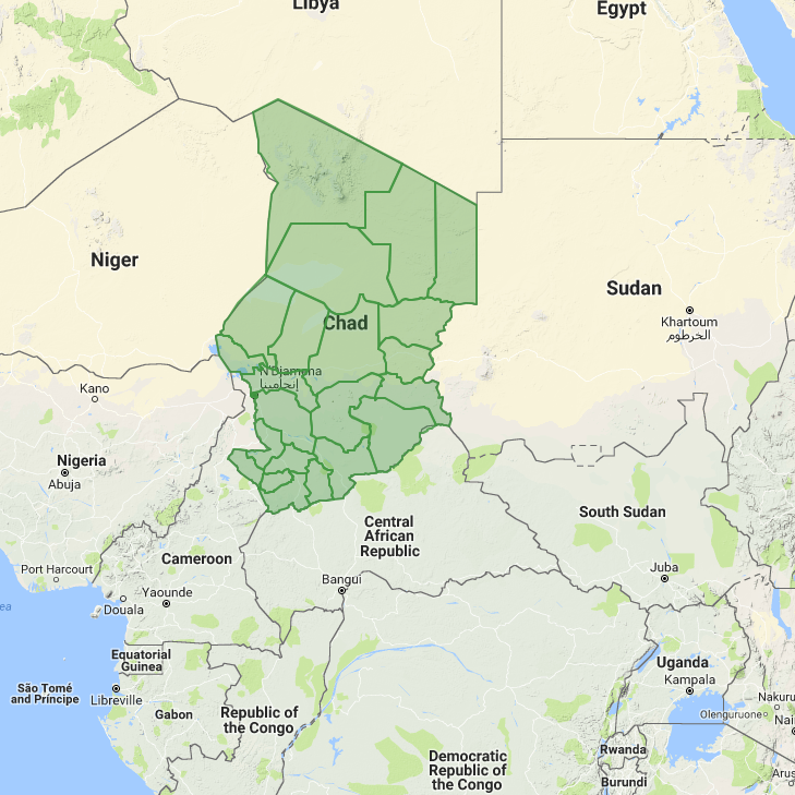 GeoPuzzle - Geographical game of Chad