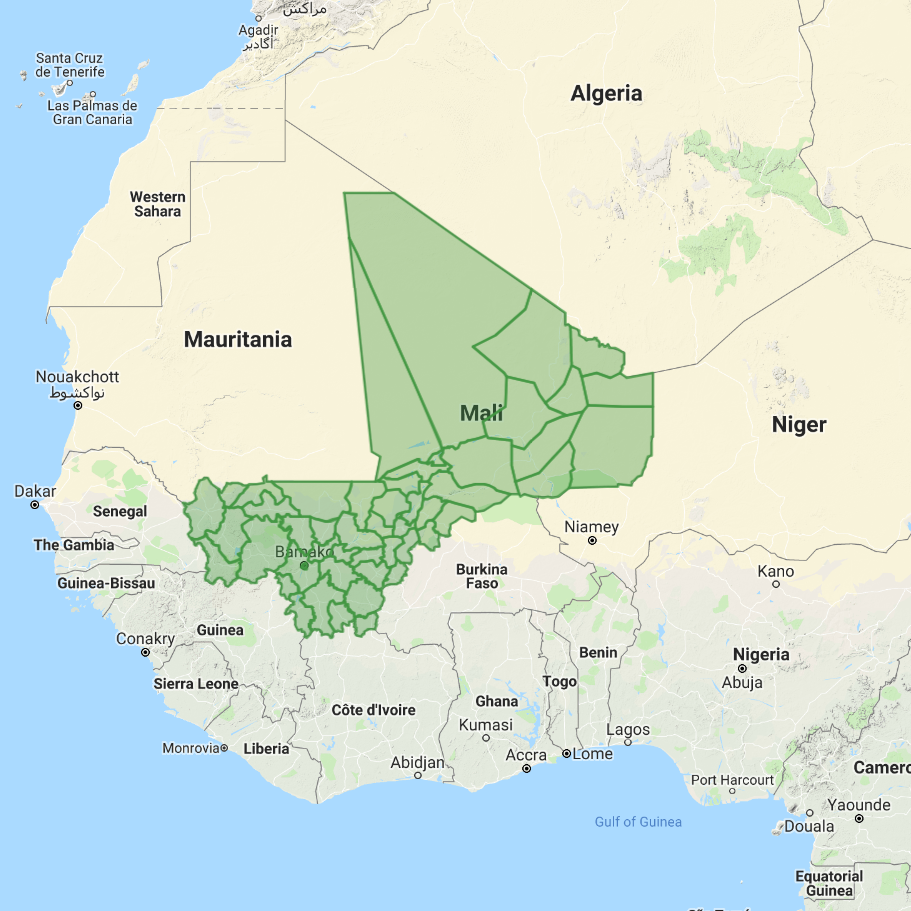 Mali Physical Geography