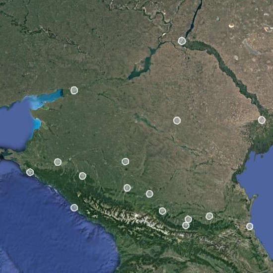 GeoPuzzle - Geographical game of Russia South