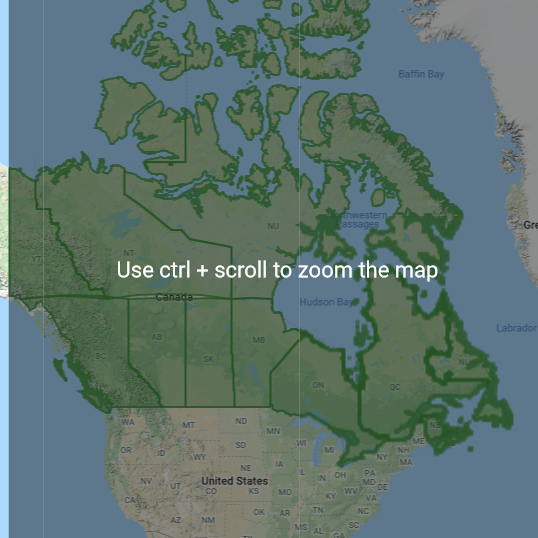 GeoPuzzle - Geographical game of Canada