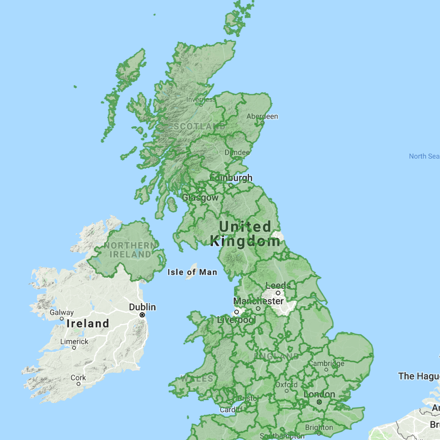 GeoPuzzle - Geographical game of United Kingdom