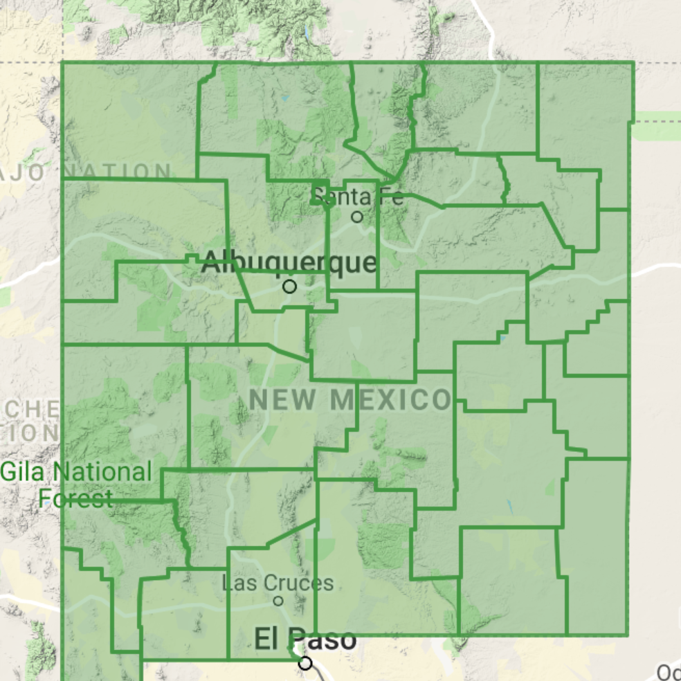 GeoPuzzle - Geographical game of New Mexico