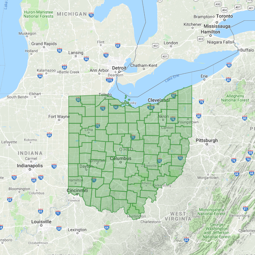 GeoPuzzle - Geographical game of Ohio