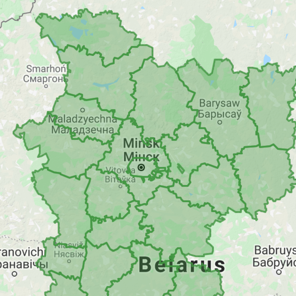 GeoPuzzle - Geographical game of Minsk Region and Capital