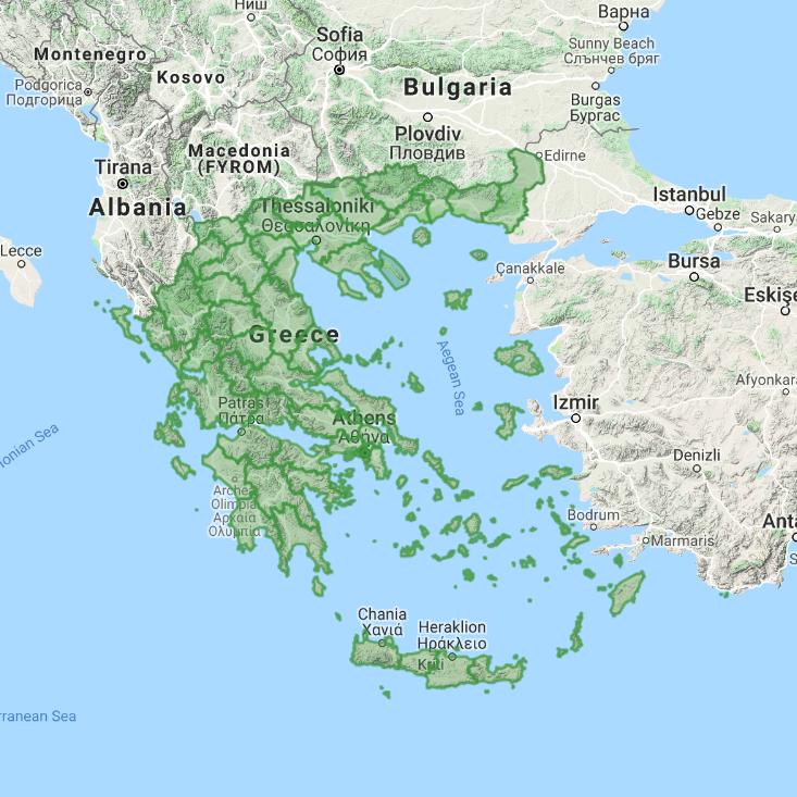 GeoPuzzle - Geographical game of Greece