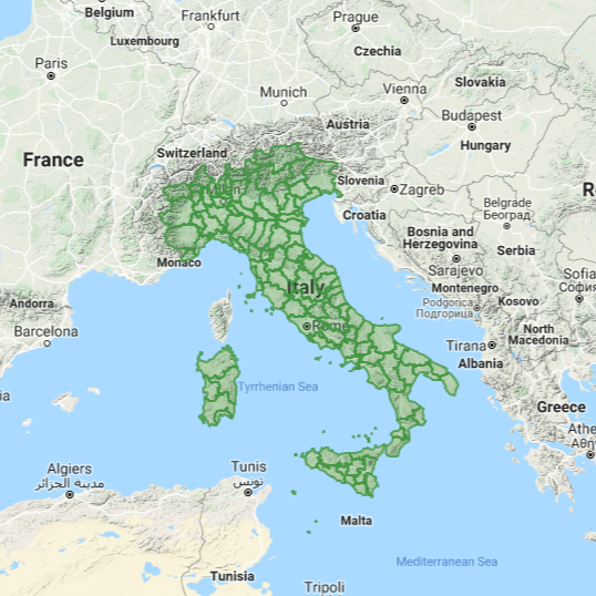 GeoPuzzle - Geographical game of The Italian Challenge (San Marino ...