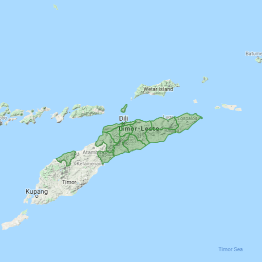 GeoPuzzle - Geographical game of East Timor