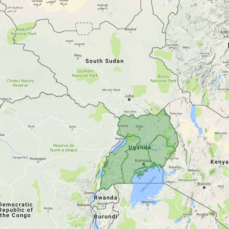 GeoPuzzle - Geographical game of Uganda