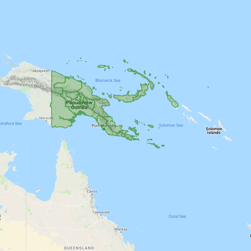 GeoPuzzle - Geographical game of Papua New Guinea