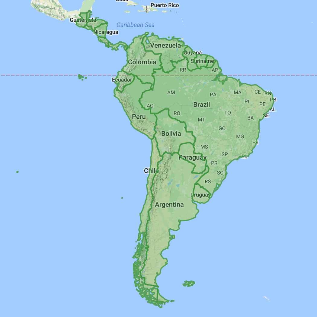 GeoPuzzle - Geographical game of America