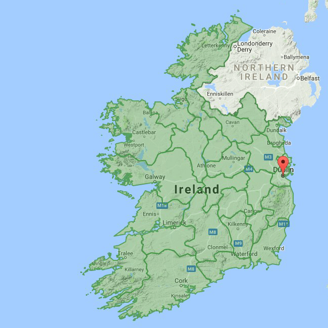 GeoPuzzle - Geographical game of Ireland
