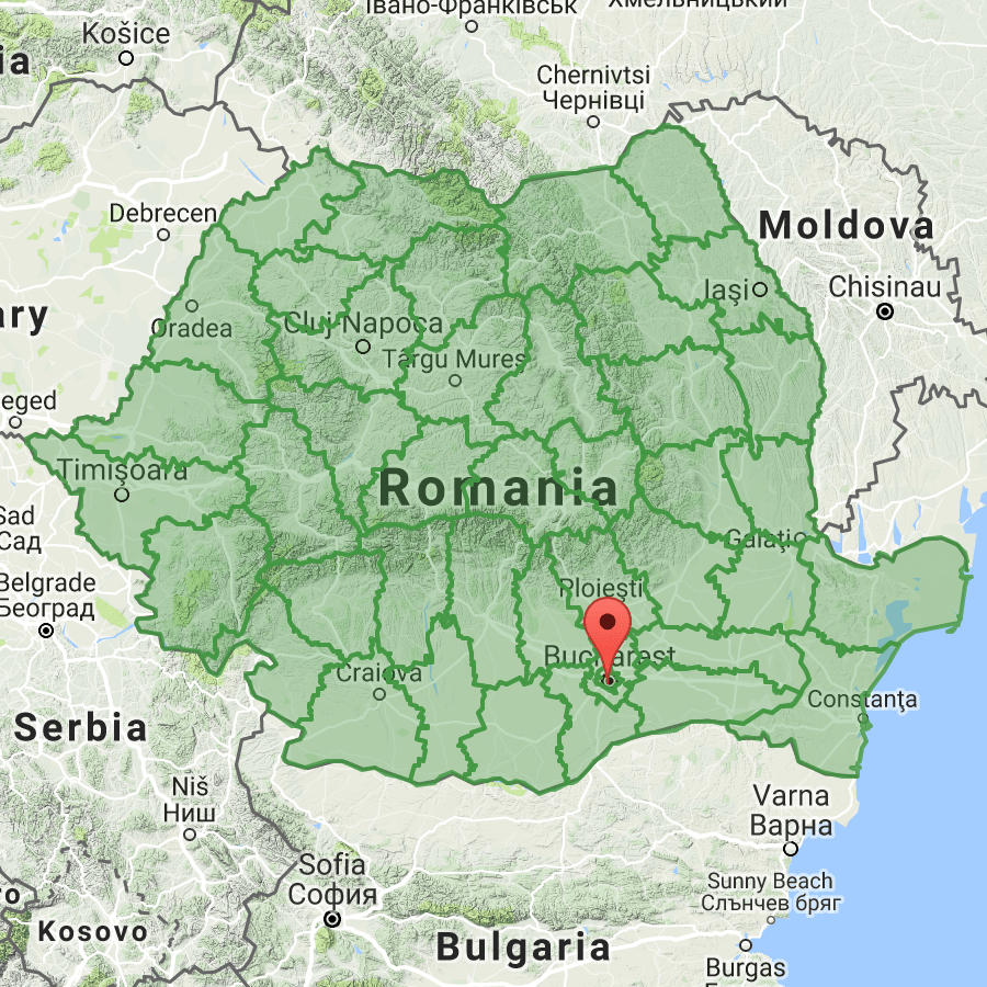 GeoPuzzle - Geographical game of Romania
